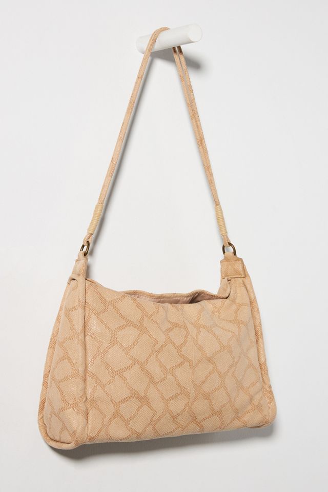 Snake-Printed Shoulder Bag | Anthropologie