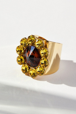 Tova Daisy Cocktail Ring | Anthropologie UK