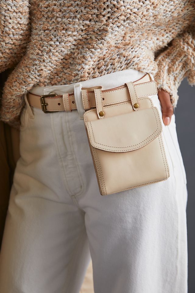 Hensler Convertible Leather Belt Bag | Anthropologie