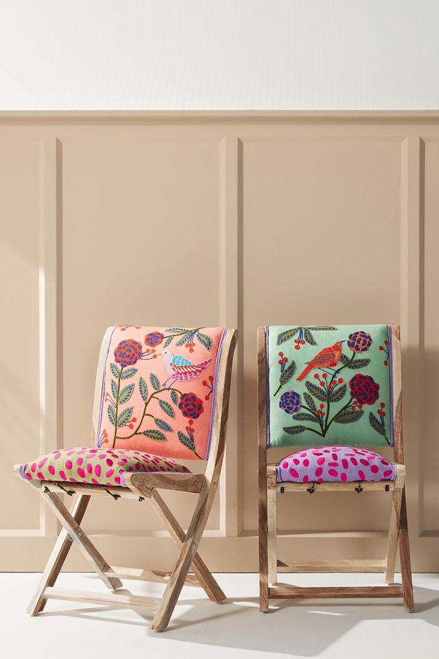 Izzy Terai Folding Chair | Anthropologie UK
