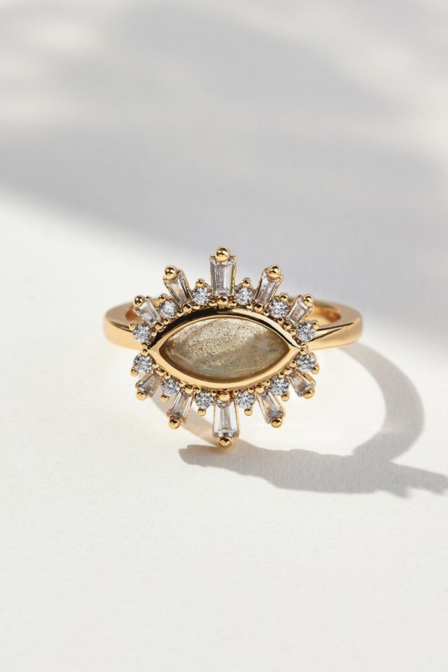 Elizabeth Stone Athena Ring | Anthropologie