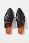 Pilcro Twisted Leather Slide Sandals | Anthropologie UK