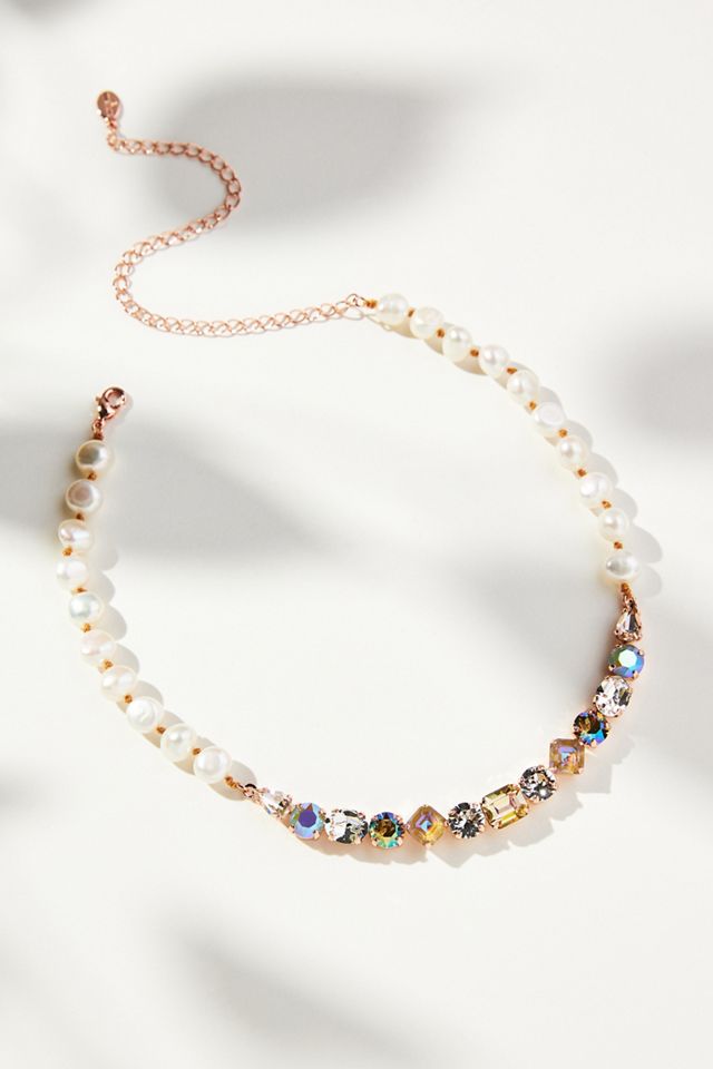 Sorrelli Tapestry Pearl Necklace | Anthropologie