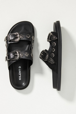 Silent D Western Slides | Anthropologie