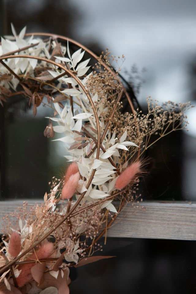 Fillable Iron Wreath Base, Heart | Anthropologie