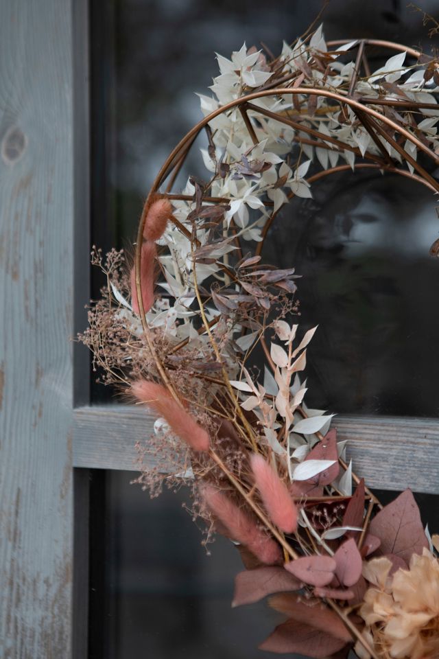 Fillable Iron Wreath Base, Heart | Anthropologie