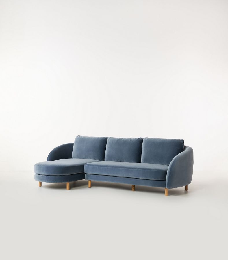 Harlow Chaise Sectional | AnthroLiving