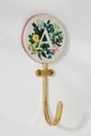 Leighton Monogram Hook | Anthropologie