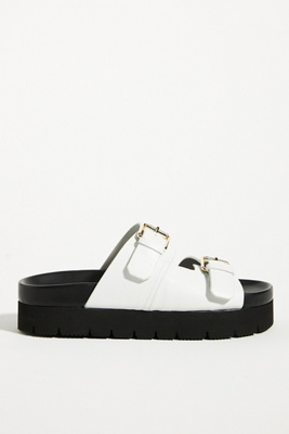 Grenson Flora Slide Sandals | Anthropologie