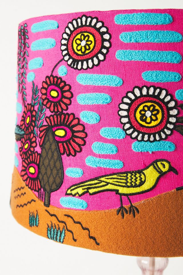 Applique Imagined World Lamp Shade | AnthroHome