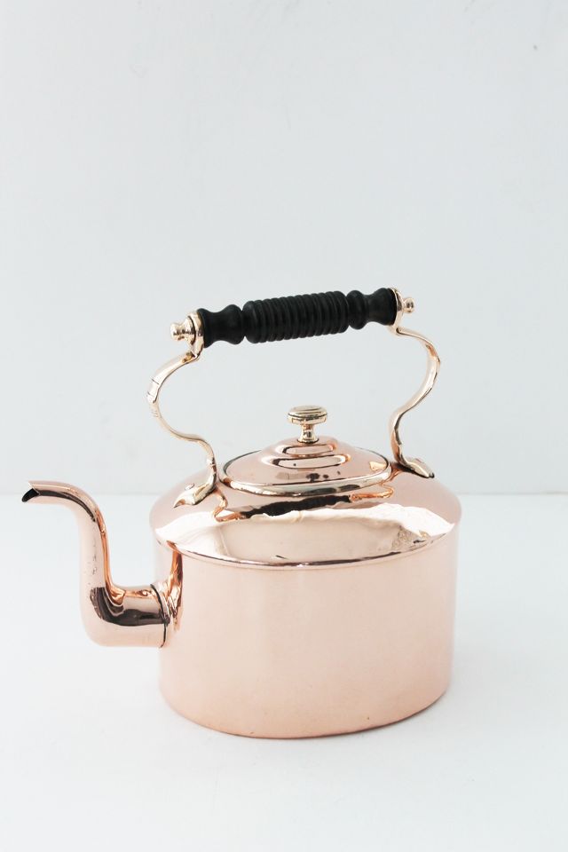 Coppermill Kitchen English Tea Kettle With Ebony Handle | AnthroLiving
