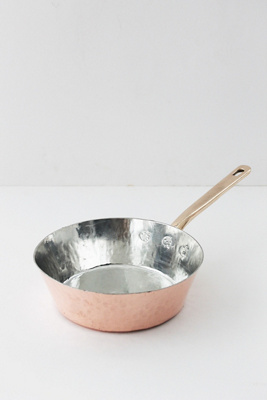 Coppermill Kitchen French Splayed Saute Pan | AnthroLiving