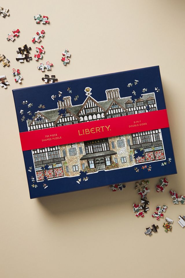 Liberty London Tudor Double-Sided Puzzle | AnthroLiving