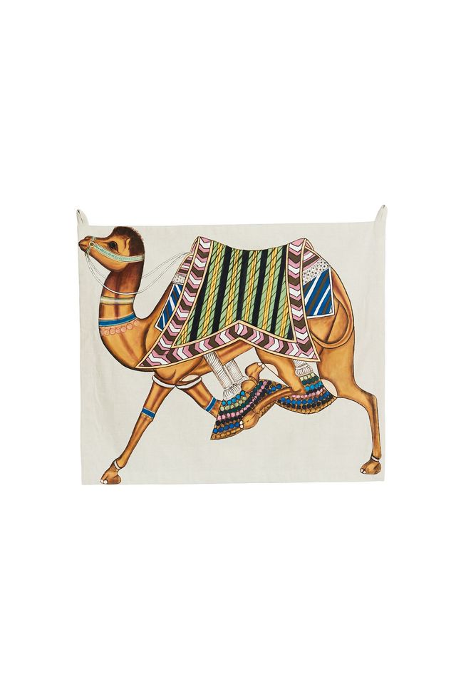 John Robshaw Hand Painted Camel Tapestry | AnthroLiving