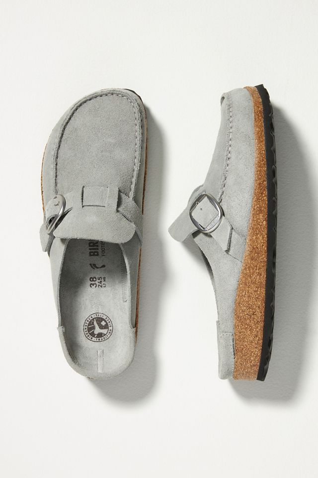 Birkenstock Buckley Suede Clogs | Anthropologie