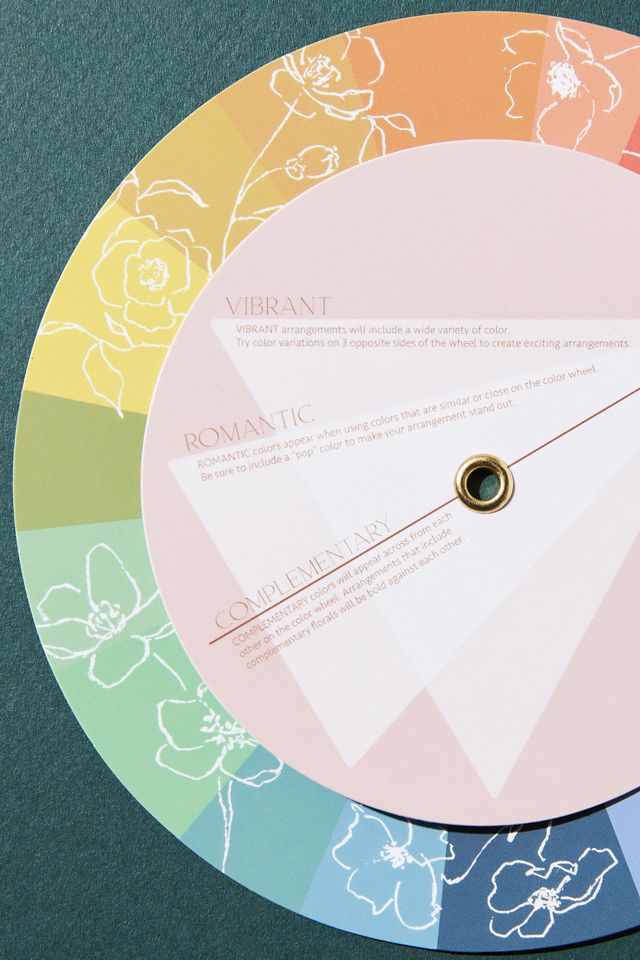 Floral Arranging Color Wheel | AnthroLiving