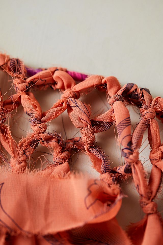 Recycled Sari Garland | Terrain