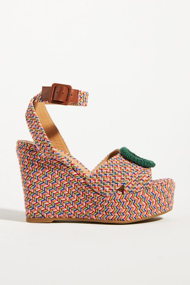 Castañer Julia Wedge Sandals | Anthropologie