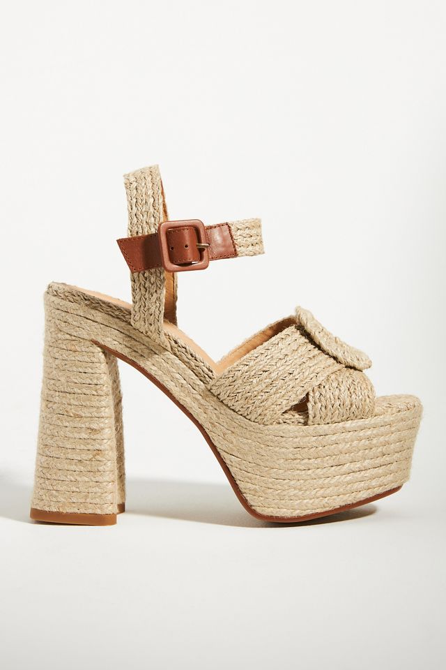 Castañer Amaia Platform Heels | Anthropologie