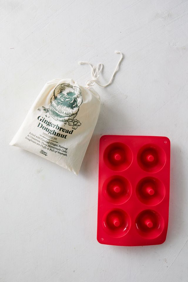 Gingerbread Doughnut Making Kit with Baking Pan | Anthropologie