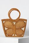 Butterfly Rattan Tote | Anthropologie