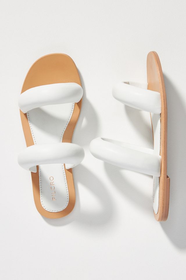 Pilcro Double Puff Strap Sandal | Anthropologie