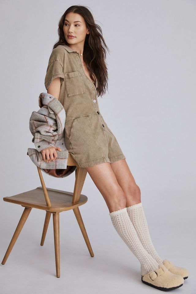 Boiler Utility Romper | Anthropologie
