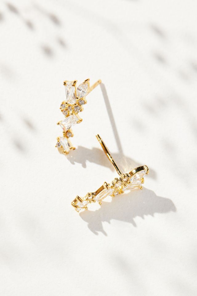 New Moon Post Earrings | Anthropologie