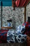 House of Hackney Bryher Rose Trellis Wallpaper | AnthroLiving