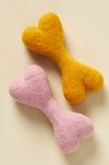Wool Felt Dog Bone Toys, Set of 2 | Anthropologie