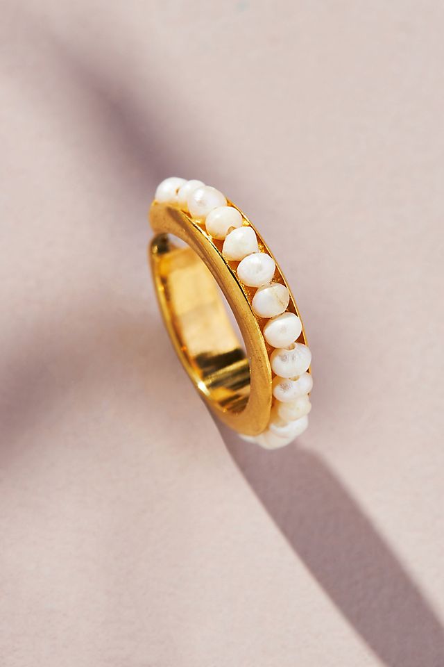 Hermina Athens Luna Pearl Ear Cuff | Anthropologie Hermina Athens Luna Pearl Ear Cuff | Anthropologie