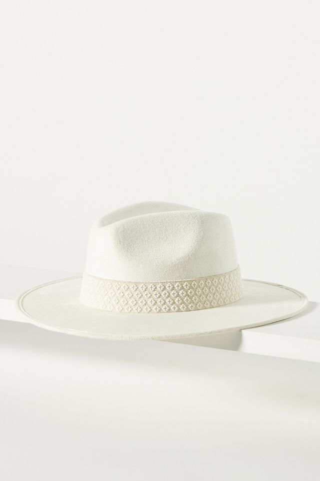 Sombrero ranchero de imitación de gamuza recortado | Anthropologie ES