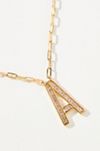 Monogram Stone Necklace | Anthropologie