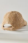 Straw Baseball Cap | Anthropologie