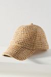 Straw Baseball Cap | Anthropologie