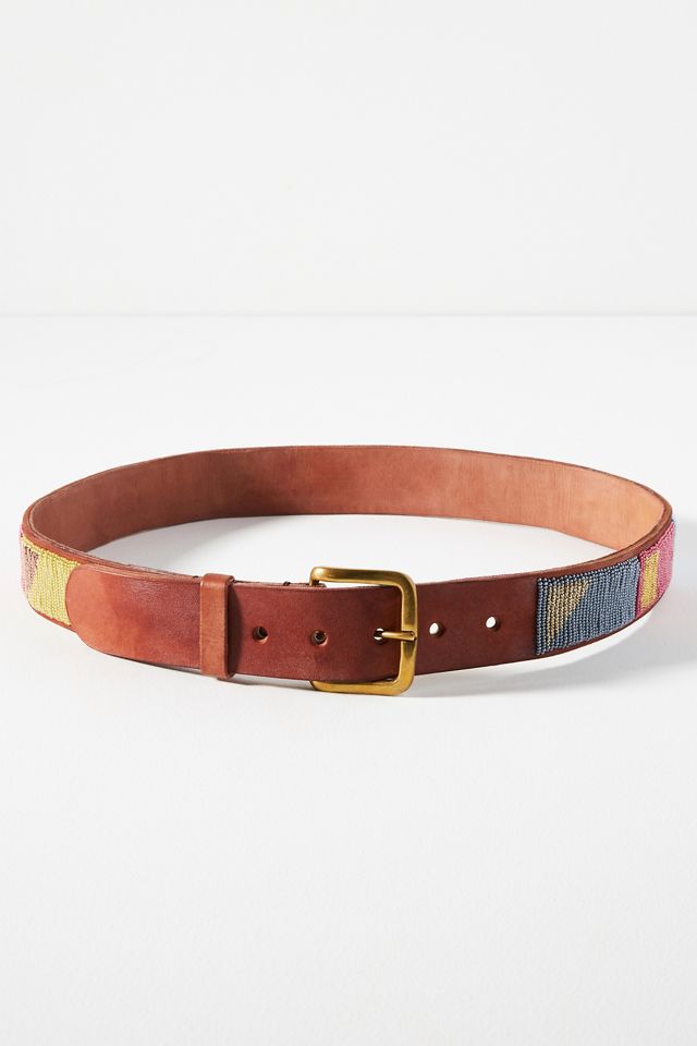 Laidback London Retro Geo Belt | Anthropologie UK