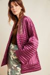Anthropologie Phoebe Quilted Satin Jacket | Anthropologie