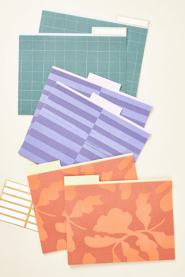 Post-it Folder and Label Set | Anthropologie