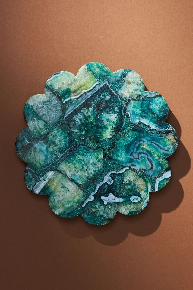 Planche à fromage en agate festonnée | Anthropologie FR