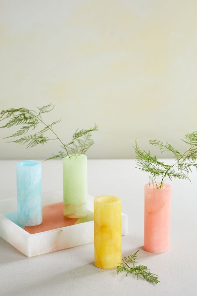 Tri Color Alabaster Stone Tray | Terrain