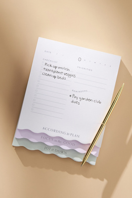 Elin Layered Notepad | AnthroLiving
