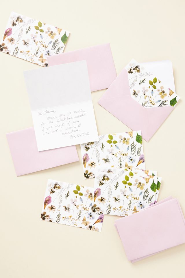 Floral Boxed Card Set | Anthropologie