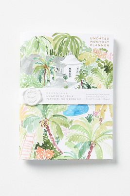 Undated Planner and Notebook Set | AnthroLiving