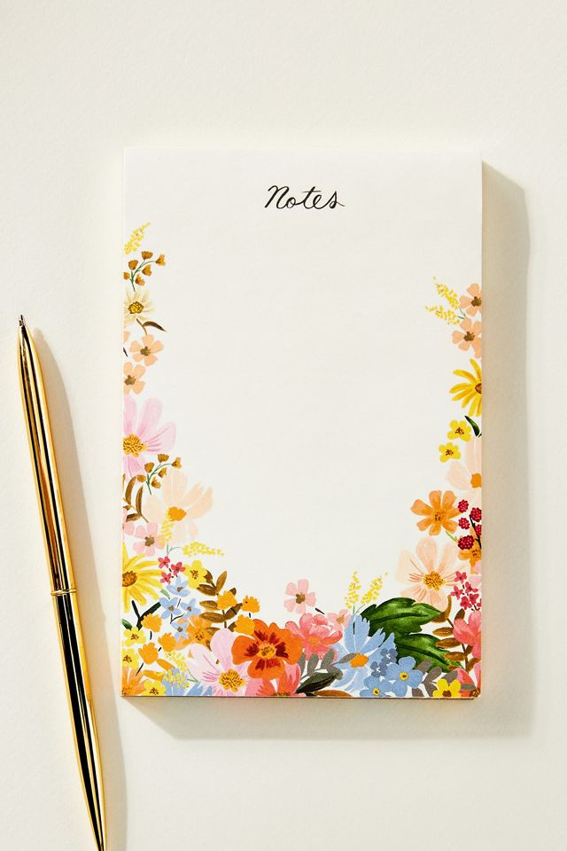 Rifle Paper Co. Marguerite Notepad | AnthroLiving
