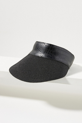 Vegan Croc Visor | Anthropologie