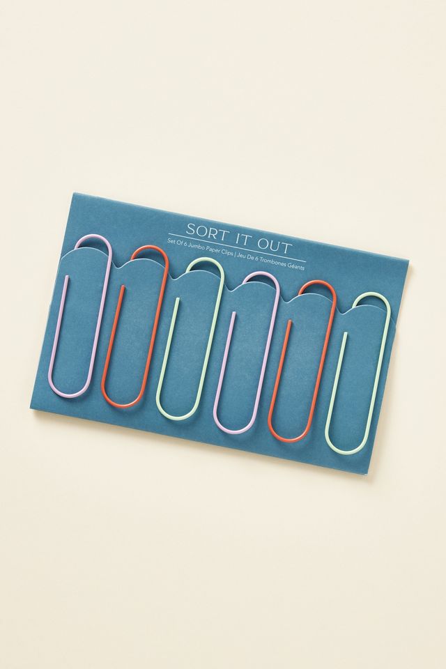 Sort It Out Jumbo Paper Clip Set | AnthroLiving