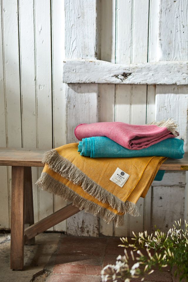 Woven Linen Throw | Terrain