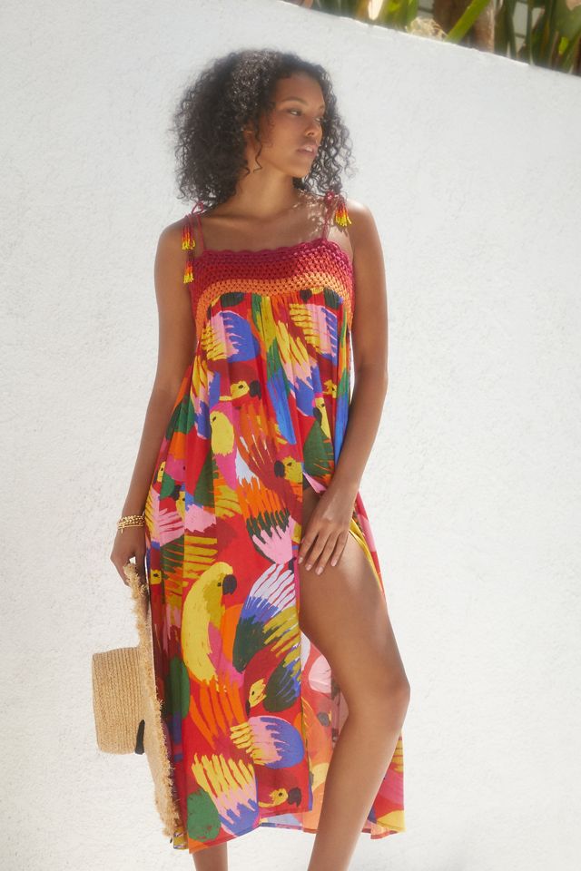 Farm Rio Cover-Up Midi Dress | Anthropologie