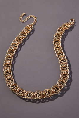 Overlapping-Circles Necklace | Anthropologie
