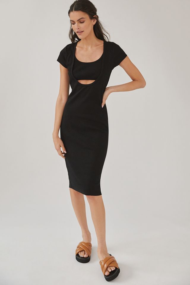 T.La Twofer Cutout Dress | Anthropologie